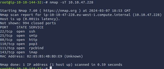 TryHackMe Walkthrough: Nmap Basic Port Scans – IamSpotted: Adventures in Cybersecurity